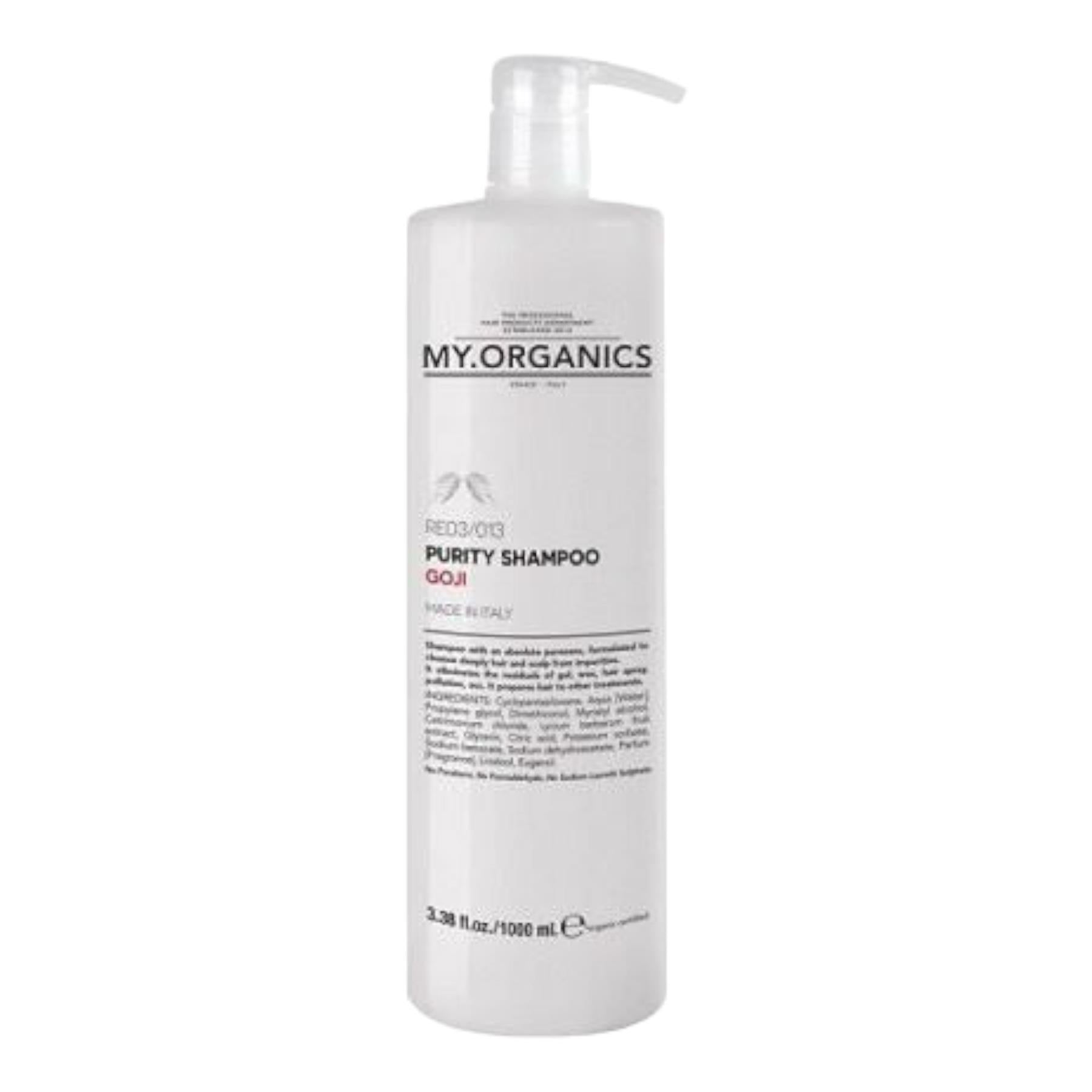 Organic Purifying Shampoo For Hair Loss 1000ml | Hair Care – My Organics UK