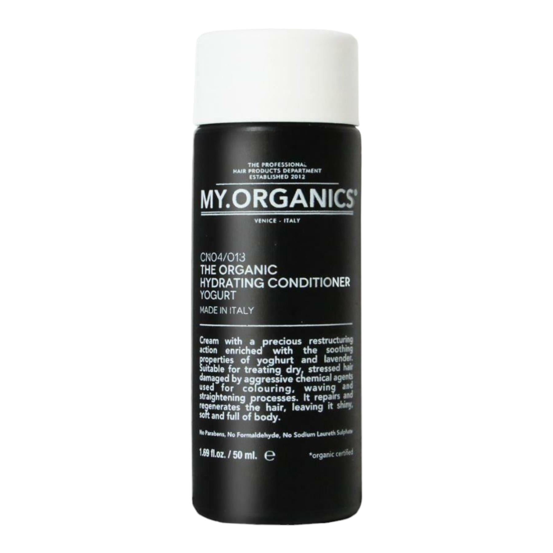 Organic Hydrating Conditioner For Dry Hair 50ml | My Organics UK